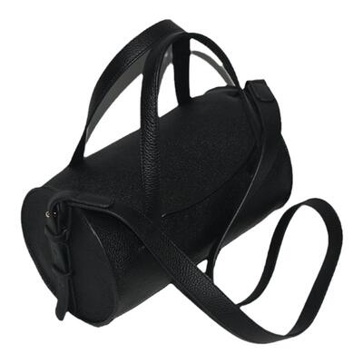 复古头层牛皮女士旅行袋单肩包