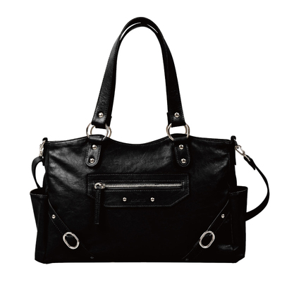 博主推荐 ANOETIC 25秋冬新款复古机车包单肩手提斜挎包韩国代购