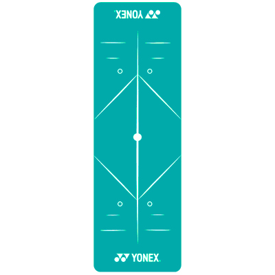 yonex尤尼克斯瑜伽垫AC011036CR折叠训练垫加长防滑家用男女健身