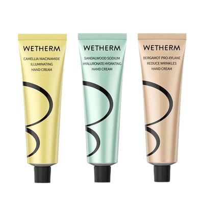 温碧泉玻色因淡纹护手霜