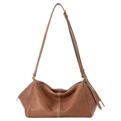 VH品牌小众轻奢头层植鞣单肩包