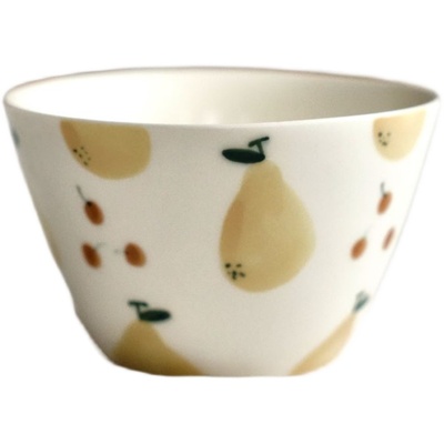 叶子手作手绘哑光猪口手握拉花杯