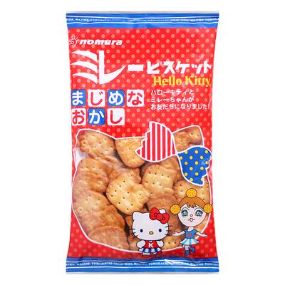 野村煎豆凱蒂貓酥脆小圆饼干
