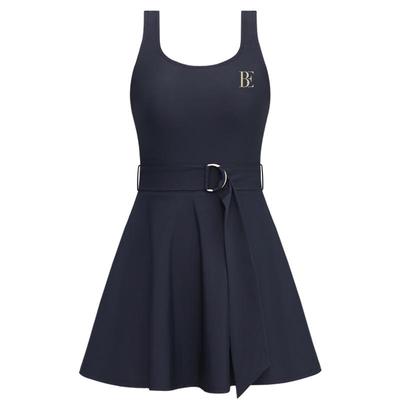 BE范德安小黑裙系列连体裙式泳衣