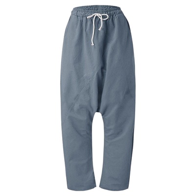 时尚女士系带低腰哈伦裤