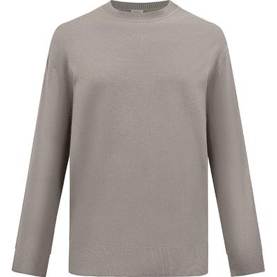 本来BENLAI男士南极绒圆领针织衫打底衫上衣25秋季新款BRM950012