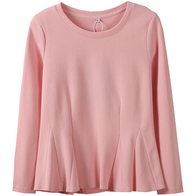 ins长袖T恤衫多巴胺时尚百搭显瘦