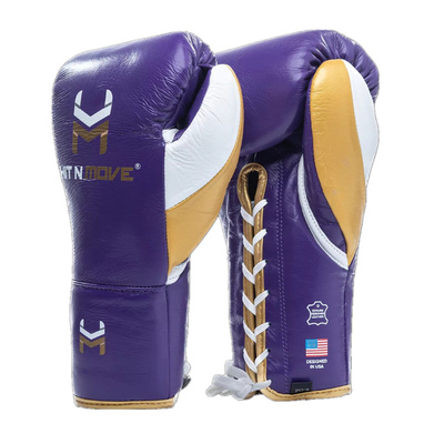 HIT N MOVE Pro Fight Gloves 专业比赛拳击手套真皮职业格斗拳套