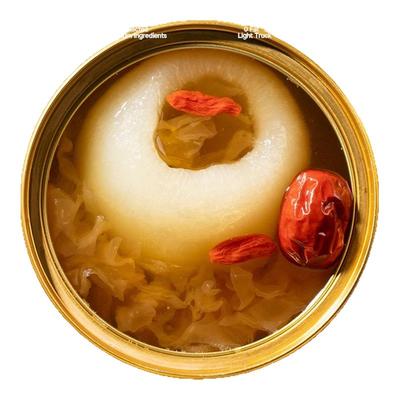 焙鲜说鲜炖银耳小碗炖梨水果罐头