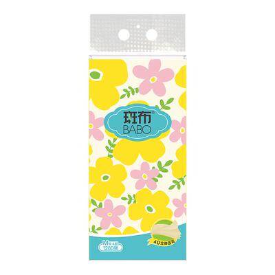 斑布底部抽纸6提320抽4层悬挂式