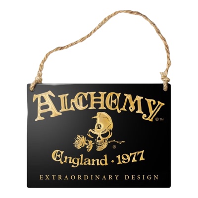 Alchemy ALHS20 ALCHEMY ENGLAND 1977 微型珐琅金属标识挂牌