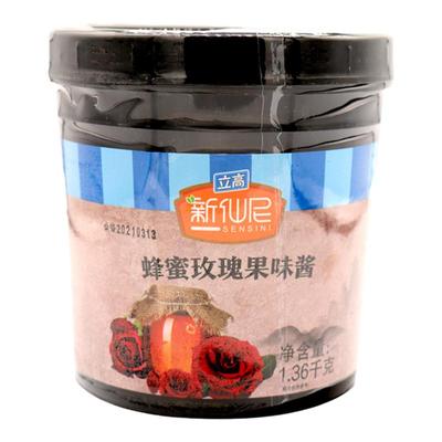 新仙尼蜂蜜玫瑰果泥1360g花瓣