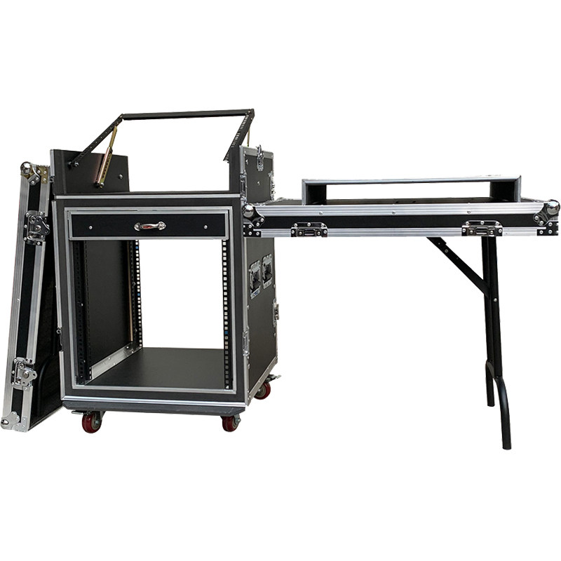 专业定做12U16U航空箱机柜调音台音响功放航空机柜架子舞台设备柜_虎窝淘