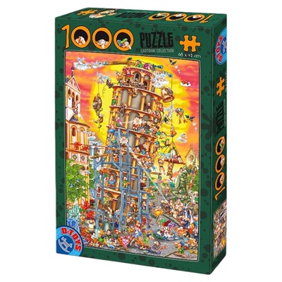 包邮d-toys罗马尼亚意大利拼图