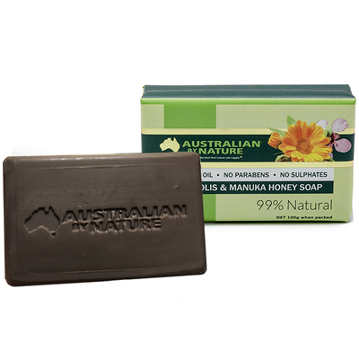 澳洲蜂胶麦卢卡蜂蜜洁面沐浴皂