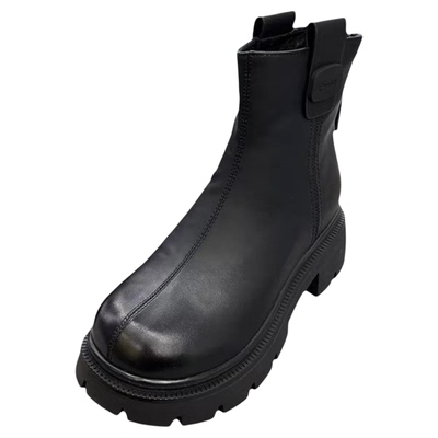 希希家厚底瘦瘦橡胶底防滑时尚洋气女式短靴SQ95-7762