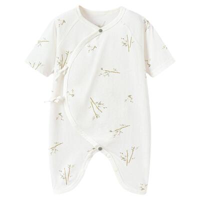 babylove新生儿纯棉A类连体衣