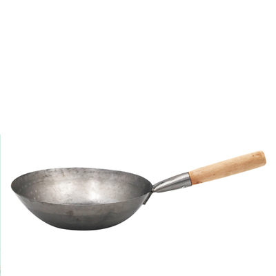 CCK香港陈枝记无涂层手打铁炒锅