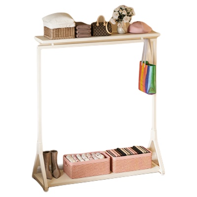 铁艺落地衣帽架多功能收纳置物架