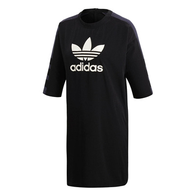 Adidas/阿迪达斯正品当季新款 三叶草 女装圆领套头裙子 DP8593