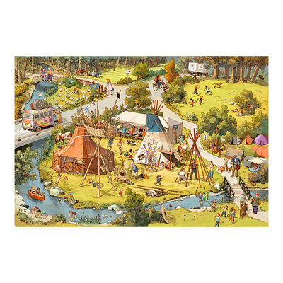 猫的天空之城全景大发现系列拼图