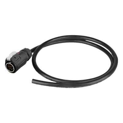 凌科航空插头带线LP24插头3芯10芯焊接带线电缆组件可定制长度