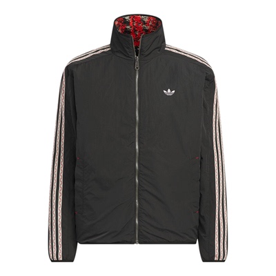 Adidas/阿迪达斯正品三叶草男士休闲双面穿立领宽松外套KC0105