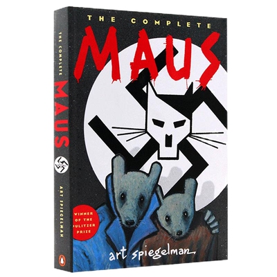 鼠族 英文原版漫画 The Complete MAUS 我父亲的泣血史 我自己的受难史 纳粹德国 普利策奖 漫画小说 进口英语书 Art Spiegelman