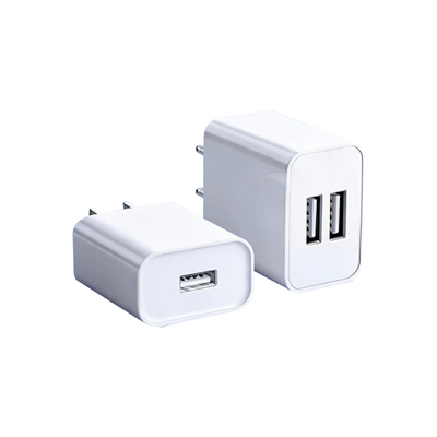 充电头国家3C认证5V2A双口usb充电插头10W适用苹果华为oppo/vivo手机快充电5V1A充电宝电脑风扇台灯电源适配