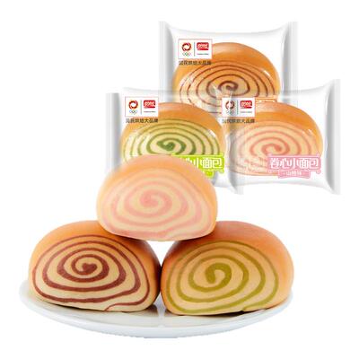 【百】盼盼法式卷心小面包早餐蛋糕点下午茶点心小吃充饥饱腹聚会