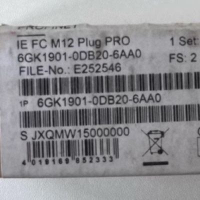议价西门子工业以太网FastConnect M12插头6GK1901-0DB20-6AA0