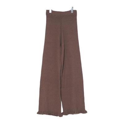 CRISP微喇叭针织阔腿裤