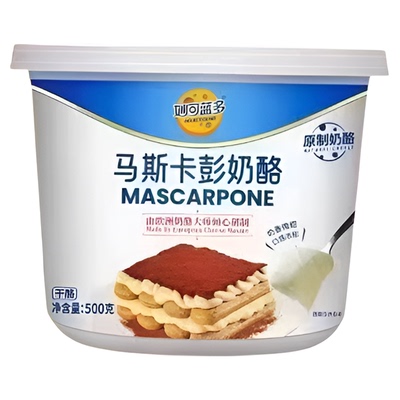 妙可蓝多马斯卡彭奶酪500g