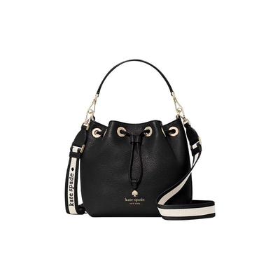 katespade水桶包纯色抽绳包