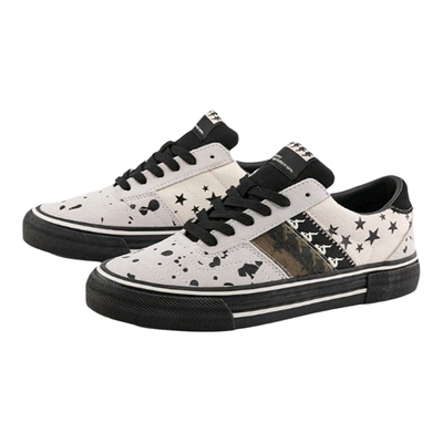 【正品】竞向串标滑板鞋男女皮面休闲板鞋K0CW5CS15-024