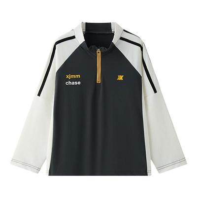 虾酱麻麻撞色速干运动POLO套装