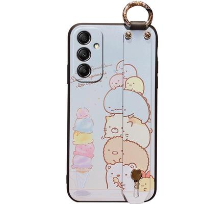 三星C55硅胶腕带卡通支架