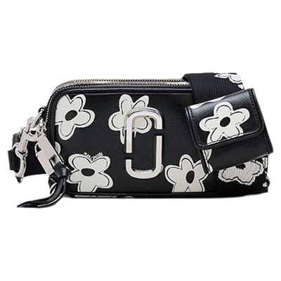 【礼物】MARC JACOBS/莫杰 SNAPSHOT 牛皮小雏菊相机包