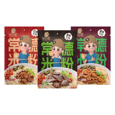 粉小德常德牛肉米粉速食袋装