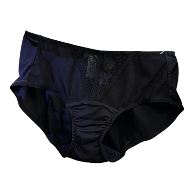 欧蜜莎5602配套特价女内裤5603超薄速干花边中腰平角四角裤内裤女