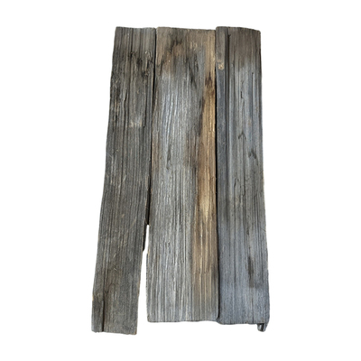 复古老旧木瓦片铁杉木旧门头木板户外木瓦片风化餐饮民宿屋檐装饰