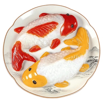 八宝饭糯米年夜饭年年有余锦鲤