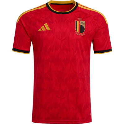 Adidas/阿迪达斯官方正品BELGIUM 26男士训练套头修身短袖JM8381