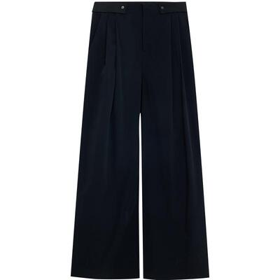 AIMER CHUANG拾悦女士春夏休闲直筒百搭长裤CA822301