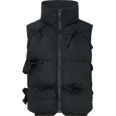 【季末折扣】SANDY LIANG 秋冬女绗缝带填充物软壳面料马甲