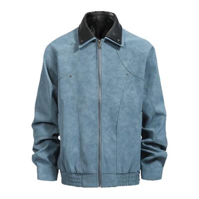 YORAINBOW 秋冬cleanfit质感翻领夹克老钱风酷飒通勤松弛外套慵懒