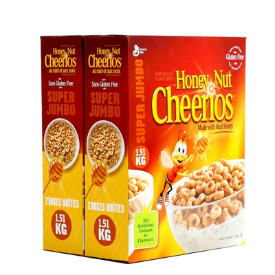 加版美产cheerios蜂蜜全谷燕麦圈