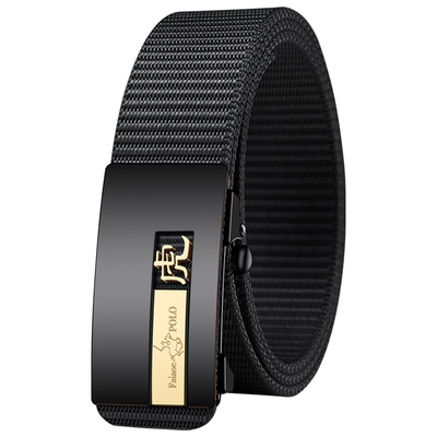 保罗官方正品男士皮带尼龙编织十二生肖腰带潮户外战术休闲裤腰带