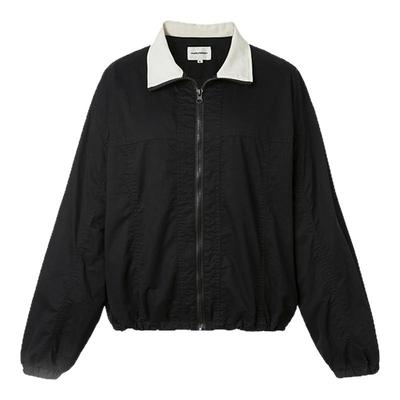 CountryMoment复古撞色开衫夹克