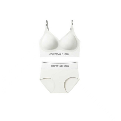 UFEEL【U提拉2代】内衣内裤女无痕舒适隐形贴身8668套美背